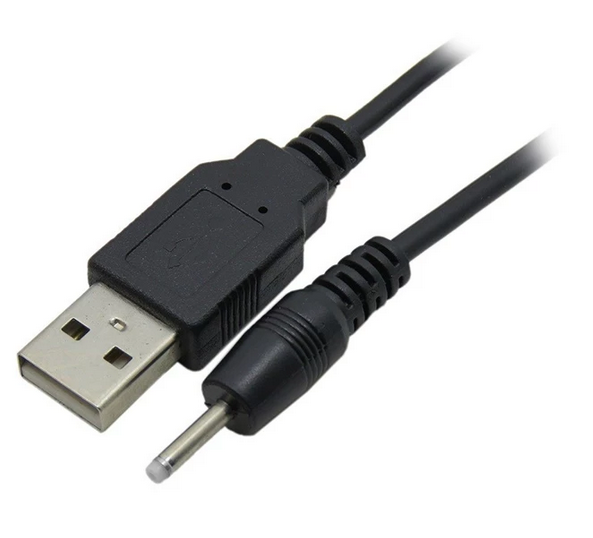 Kabl napojni 0.6×2.0 – USB 2.0 muški, 1.7m
