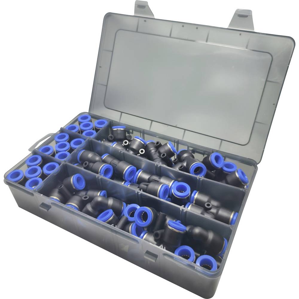 Set pneumatskih konektora za cevi 10mm 60 u 1