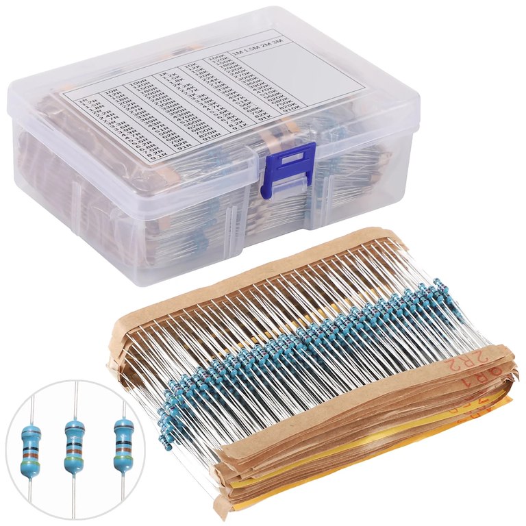 Set otpornici 1W 1% Metlafilm 1220 u 1