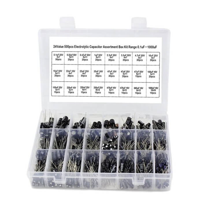 Set elektroliti 0.1-1000uF 16-50V 500 u 1