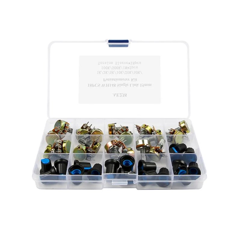 Set potenciometara WH148 sa kapicama 18 u 1