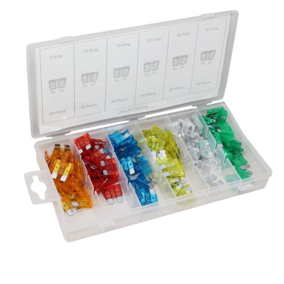 Set automobilskih osigurača Mini OTO 120 u 1