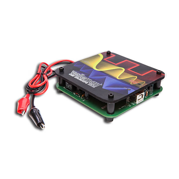 Set komplet EDU09, edukacioni PC osciloskop za početnike