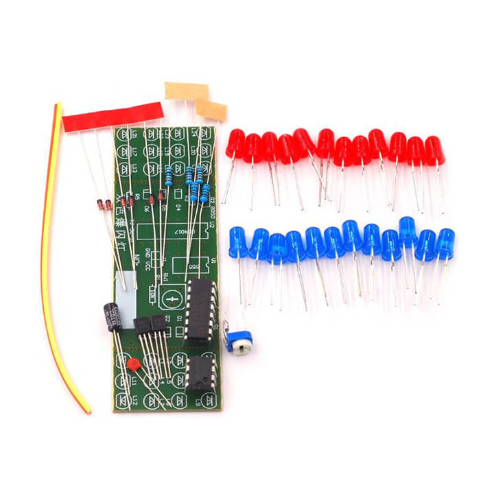 Set komplet LED blinker, crveno plavi