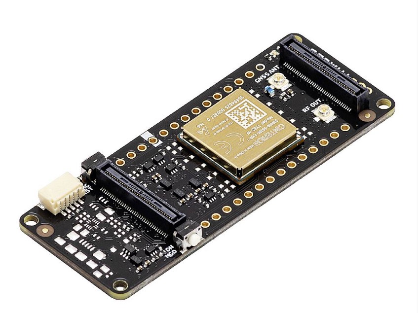 Arduino Portenta Cat. M1/NB IoT GNSS Shield Arduino add-on PCB
