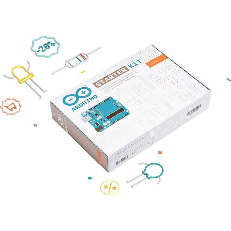 Arduino K000007 UNO R4 WiFi Kit Starter Kit