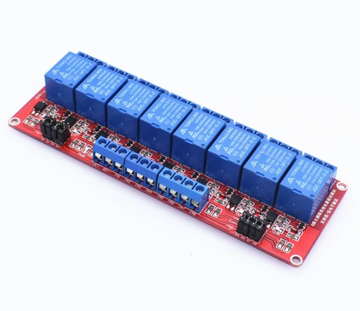 Arduino osmokanalni modul sa relejom 24V/10A