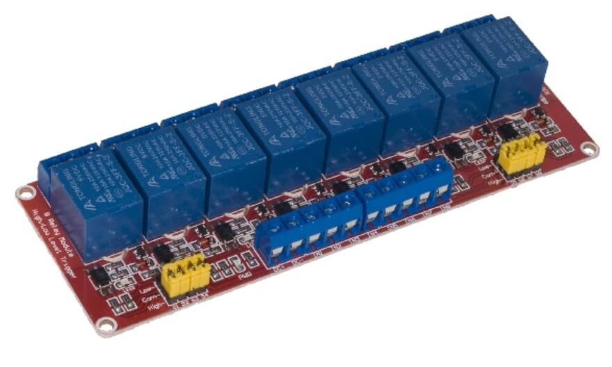 Arduino osmokanalni modul sa relejom 5V/10A