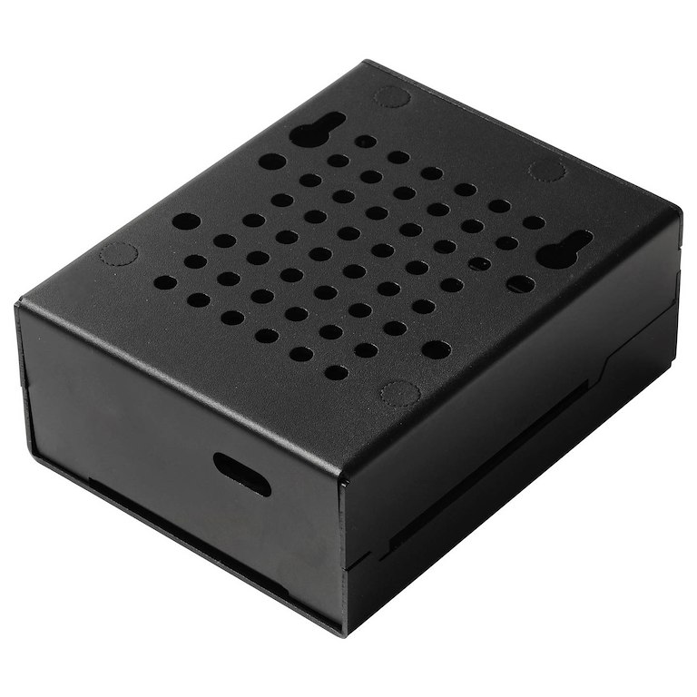 Arduino UNO Q crno aluminijumsko kućište