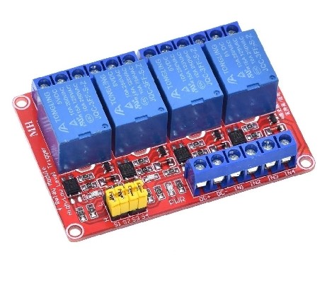 Arduino četvorokanalni modul sa relejom 5V/10A