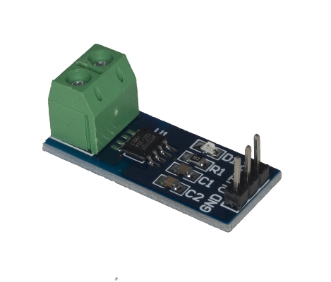 Arduino HALL modul senzor struje ACS712: 5A