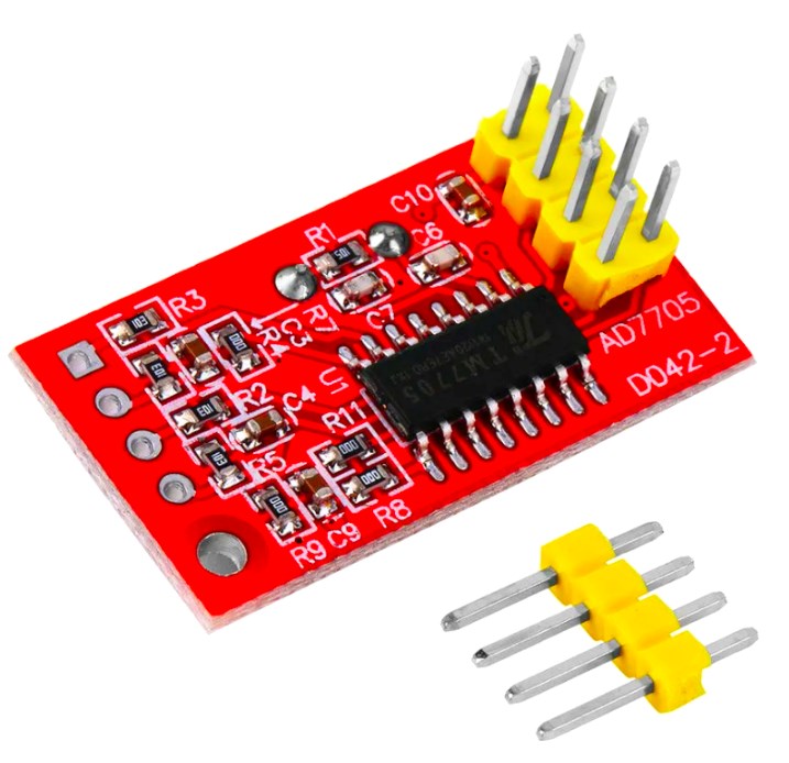 Arduino AD7705 Dvostruki 16-bitni ADC modul za prikupljanje podataka