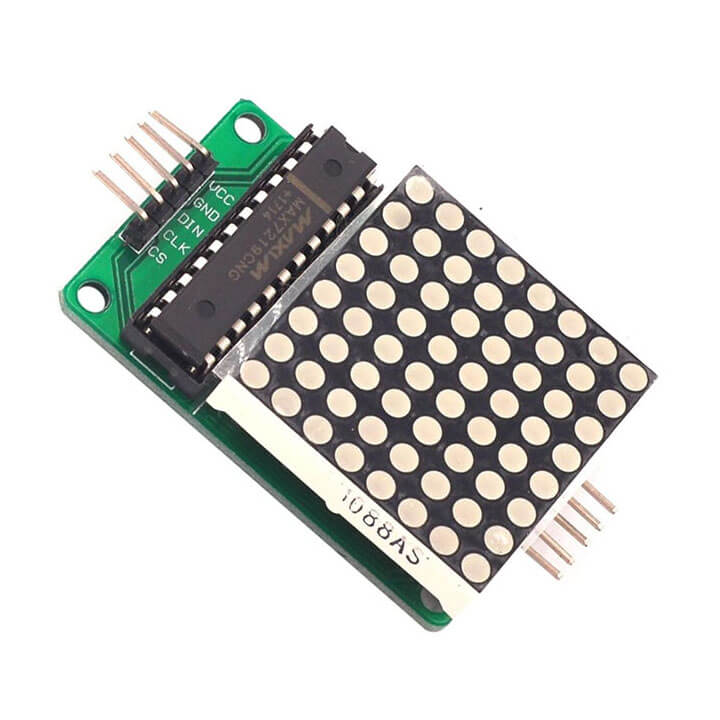 Arduino LED matrični ekran, 8×8