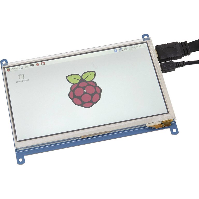 LCD ekran + touch screen za Raspberry Pi 2,3 i 4 7 incha