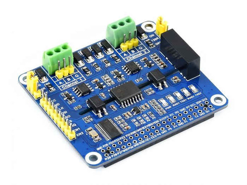 Izolovani CAN HAT 2-kanalni za Raspberry Pi