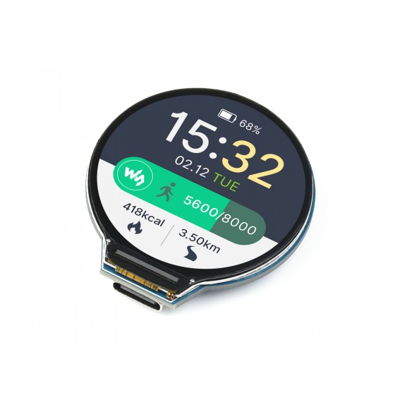 Rapberry Pi RP2040 LCD smart watch