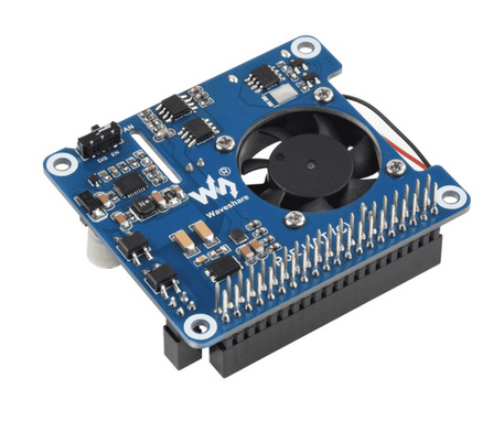 POE HAT za Raspberry Pi 3B/4B + ventilator