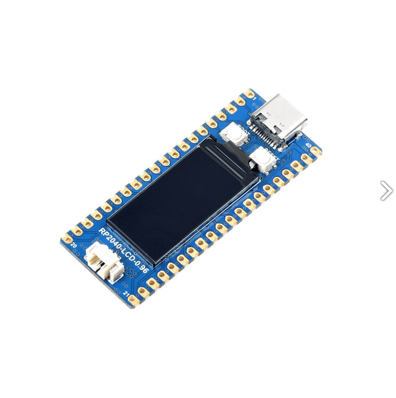 Raspberry Pi RP2040 sa ekranom LCD 0.96