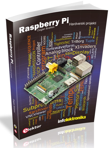 Knjiga Raspberry Pi Hardverski projekti