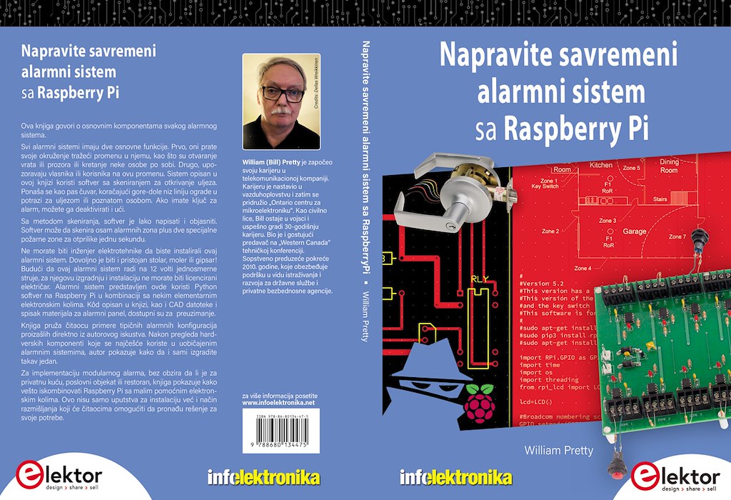 Knjiga Napravite savremeni alarmni sistem sa Raspberry Pi