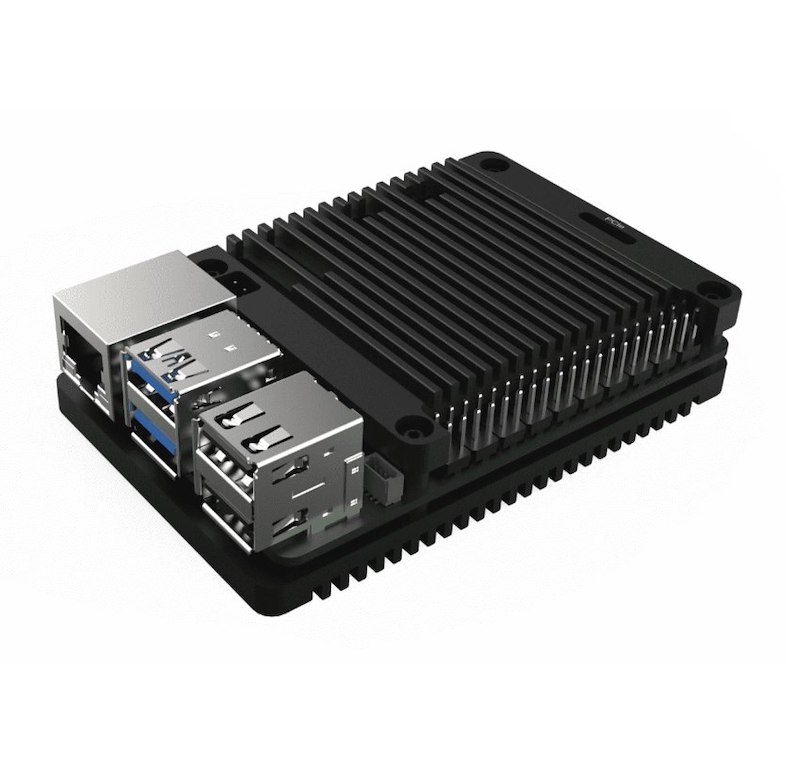 Kućište za Raspberry Pi 5 metalno sa pasivnim hladjenjem