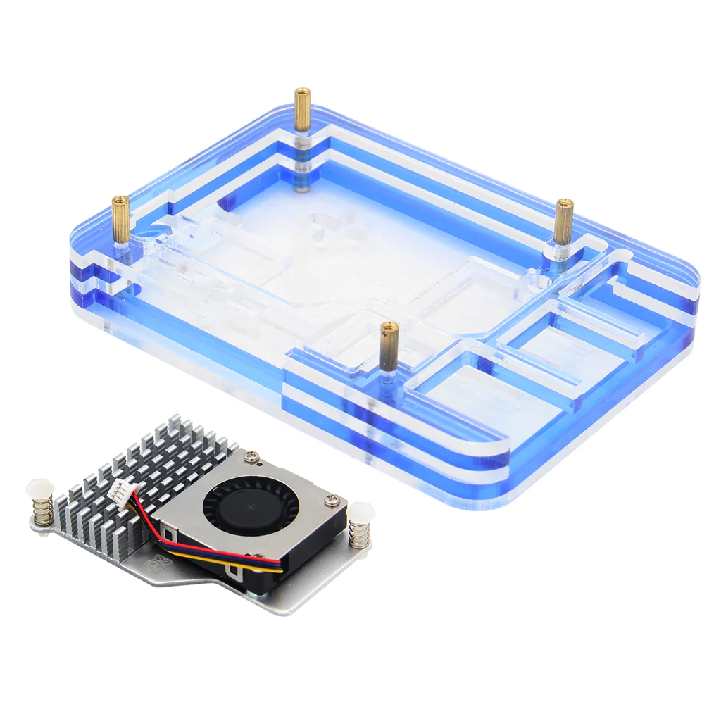 Kućište za Raspberry Pi 5 plavo