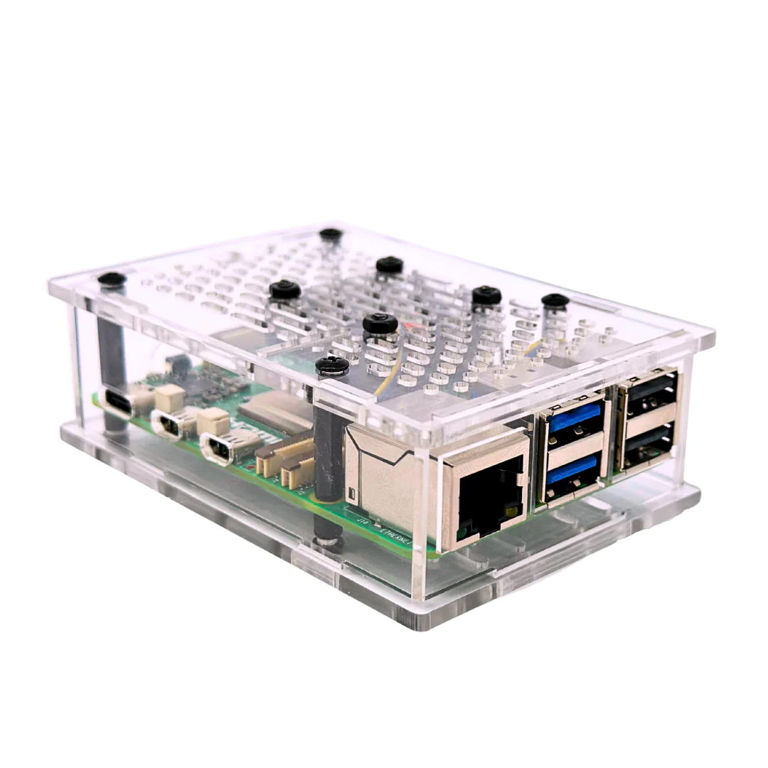 Kućište za Raspberry Pi 5 transparentno