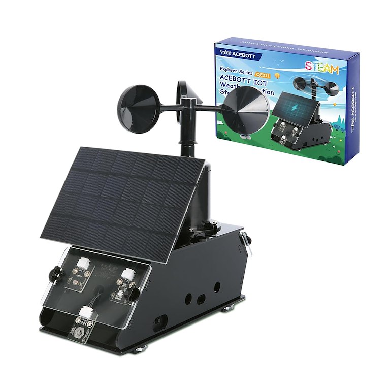 Acebott QE011 ESP32 Weather Station set komplet robot meteo stanica