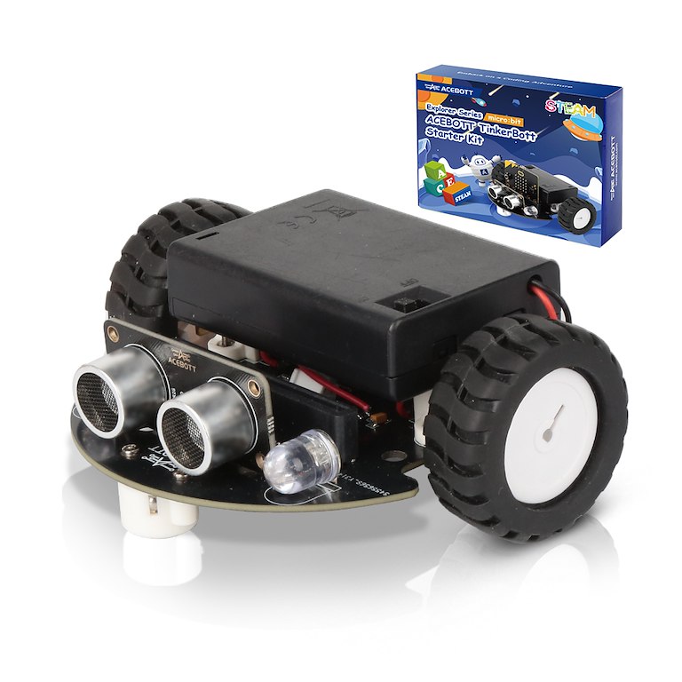 Acebott QD024 TinkerBott Micro:Bit set komplet robot auto