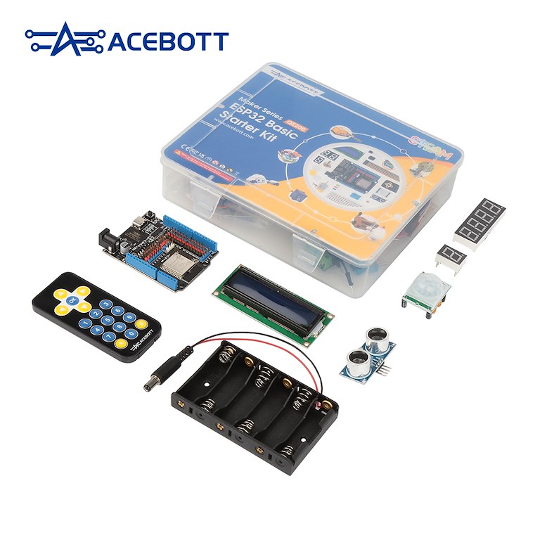 Acebott QE200 ESP32 set komplet za početnike