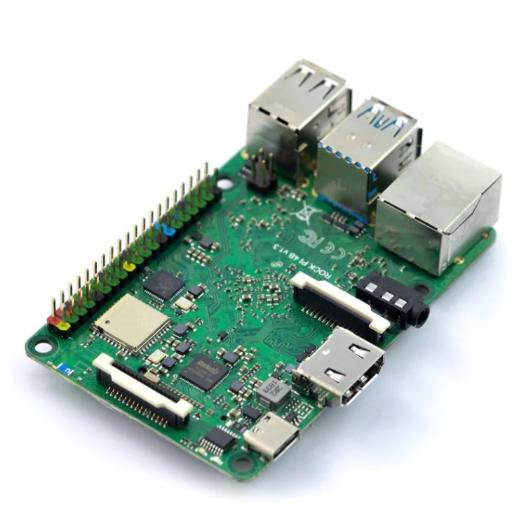 Rock Pi 4 chip RK3399 Model B 2GB