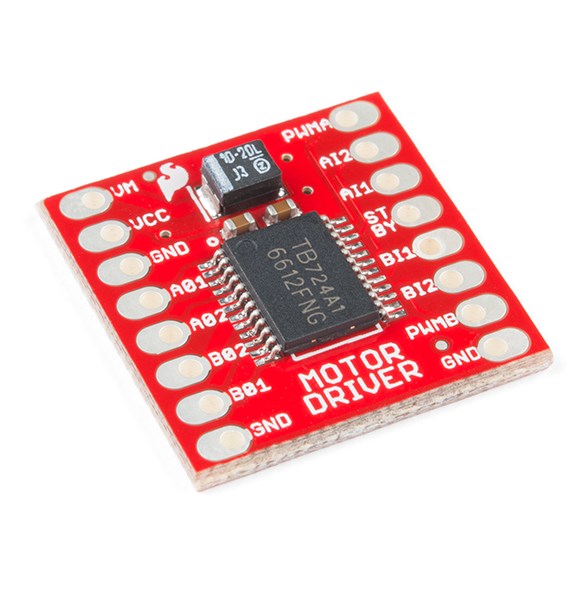 Dual motor driver TB6612FNG 1A