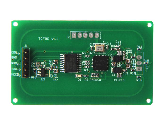 RFID modul od 13,56 MHz (ugrađena PCB antena)