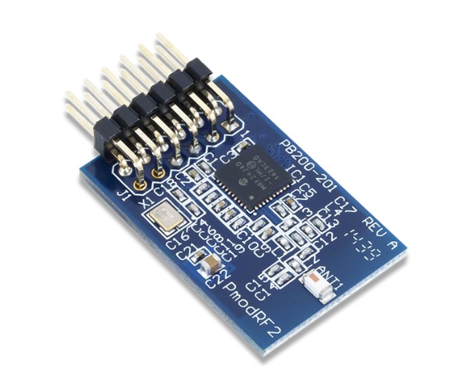 Pmod RF2: IEEE 802.15 RF primopredajnik