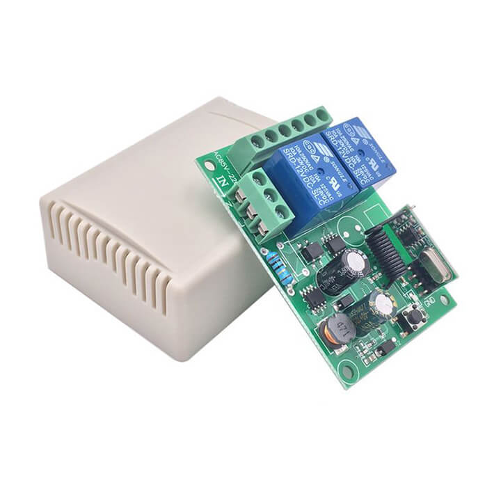 Prekidač RF 433MHz, 2 kanala, 220VAC IN – 250VAC, 10A OUT
