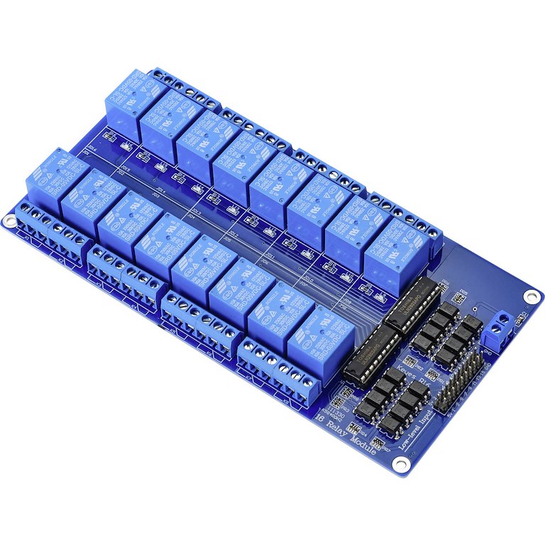 Arduino 16 šesnaestokanalni modul sa relejom 5V/10A