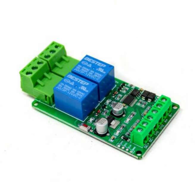 Relejni modul 2x RTU 12V RS485 MCU