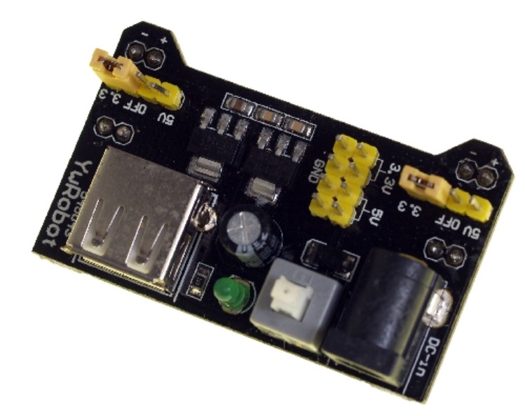 Stabilisano napajanje 3.3V / 5V za protobordove serije MB102/104/105