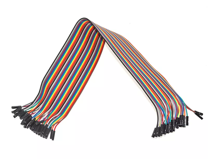 Kabl, 40 x 1 Pin, ženski na ženski, Dupont/CG konektor, 40cm dužine