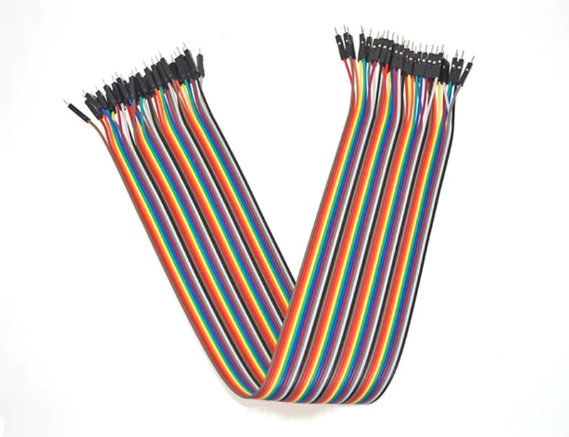Kabl, 40 x 1 Pin, muški na muški, Dupont/CG konektor, 40cm dužine