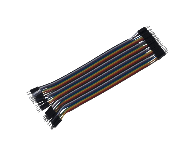 Kabl, 40 x 1 Pin, muški na muški, Dupont/CG konektor, 20cm dužine