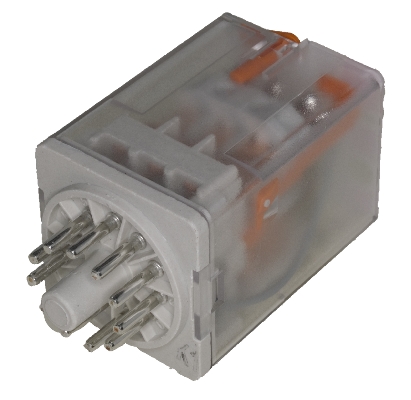 Relej R15-2013-23-104 industrijski, 3 X ON/OFF, 3PDT, 10A, 48V, 1770Om, Relpol, R15-2013-23-1048-WT