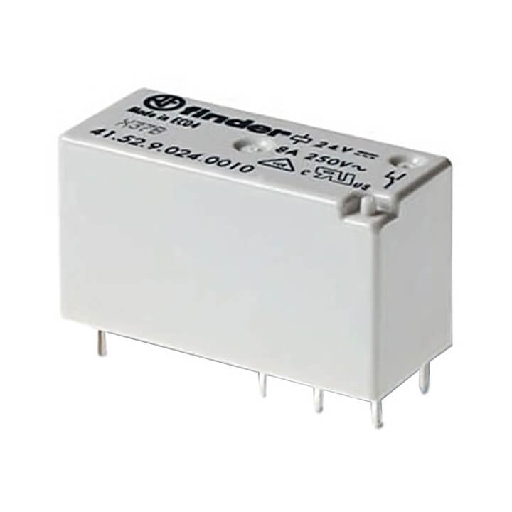 Relej 41.52.9.012.0010 12V 8A 2xM+R