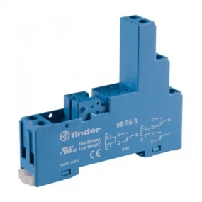 Podnožje za relej Finder F95.953 za DIN šinu F4052/61