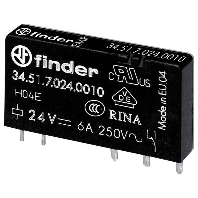 Relej Finder 34.51.7.024.0000 24V AC 6A