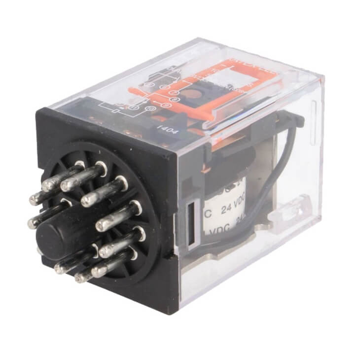 Relej MK3P5I 24V 10A 90R 3xM+R