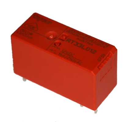 Relej RT33L-24 1 X ON, SPST-NO, 16A (80A), 24V, 1440Om, AgSnO, RM5.04mm, (Schrack) TE Connectivity, 3-1393240