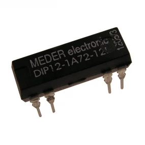 Relej reed DIP12-1A72-12L 12V 1xR