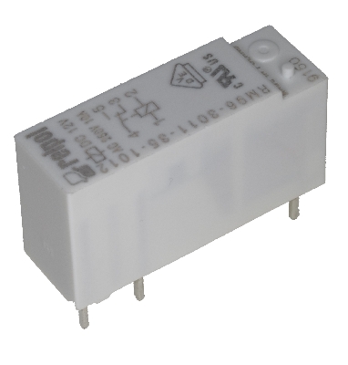 Relej 1 X ON/OFF, SPDT, 8A, 24V, 2200Om, AgSnO2, RM3.2mm, Relpol, RM96-3011-35-1024