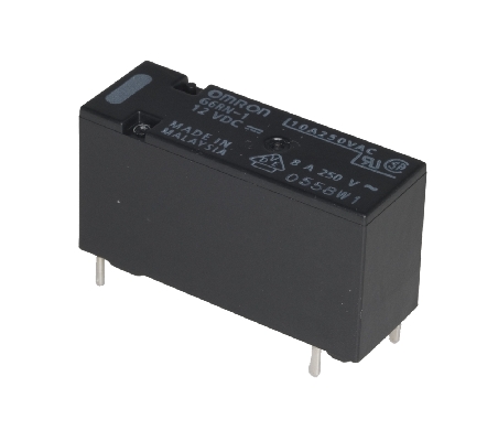 Relej G6RN1-24 1 X ON/OFF, SPDT, 8A, 24V, 2620Om, RM3.2mm, Omron